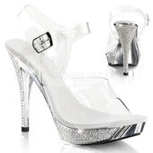 Clear Heels and Clear Platform Heels – Shoecup.com